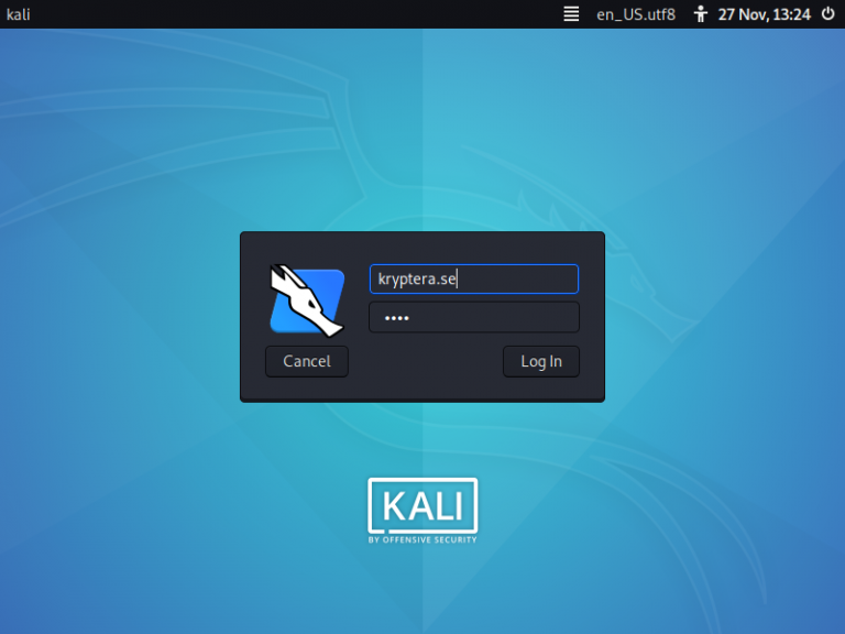 Kali Undercover-arkiv • Cybersäkerhet och IT-säkerhet